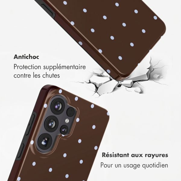 Selencia Coque arrière Vivid pour Samsung Galaxy S26 Ultra - Happy Dots ...